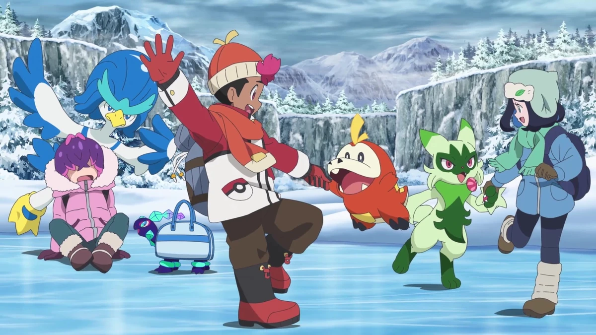 Roy and Fuecoco's First Snow! | Pokémon Wiki | Fandom