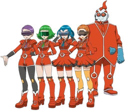 Pokemon Team Flare Admins
