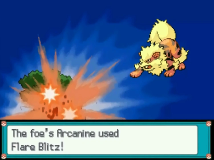 Infernape Flare Blitz