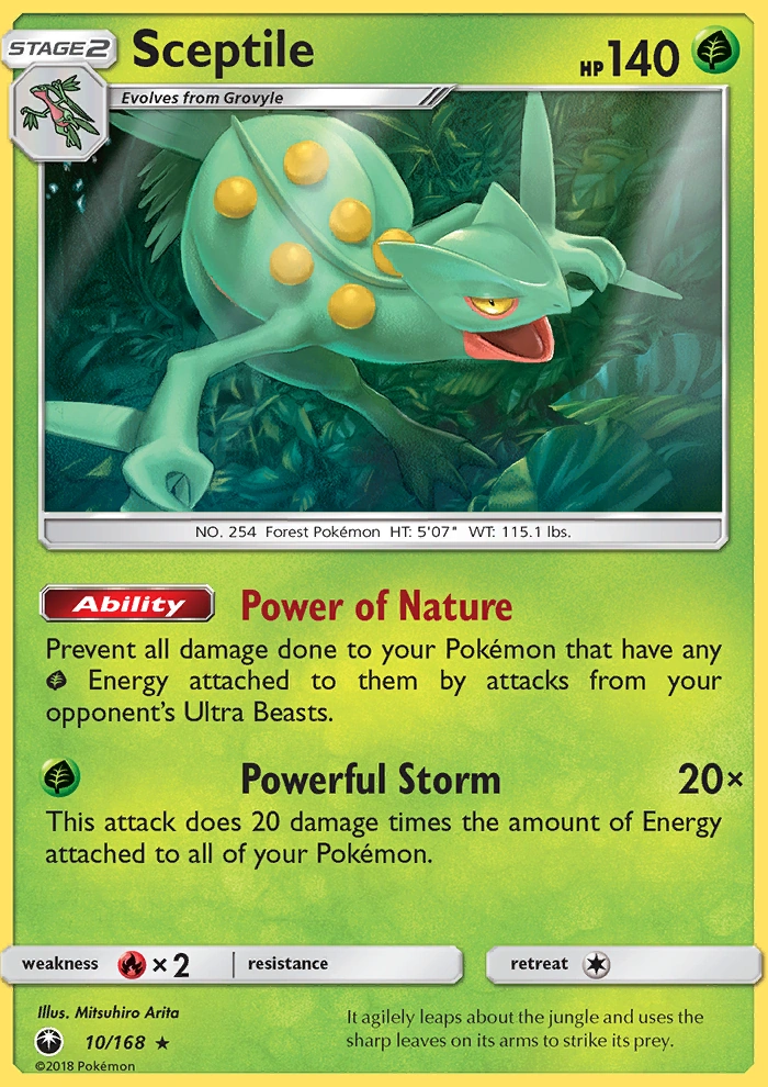 Sceptile (Celestial Storm) | Pokémon Wiki | Fandom