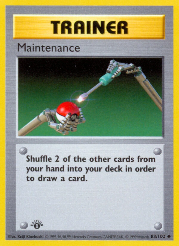 Maintenance (Base Set) | Pokémon Wiki | Fandom