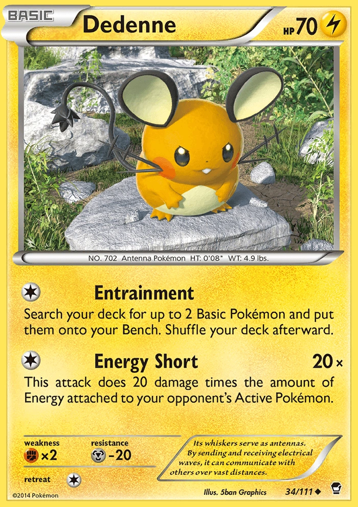 Dedenne (Furious Fists) | Pokémon Wiki | Fandom