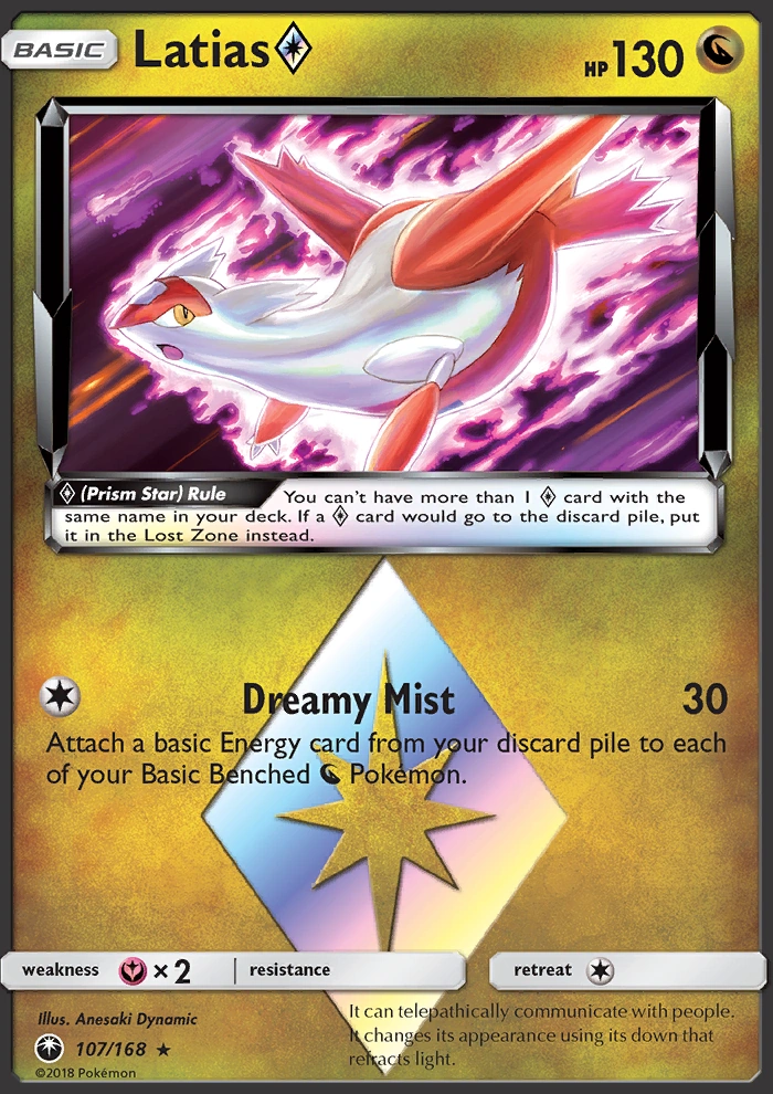 Latias Prism (Celestial Storm) | Pokémon Wiki | Fandom