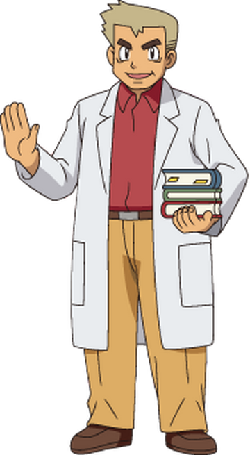 Pokemon Professor Oak Young
