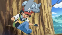 Ashs Gible Evolves Into Gabite