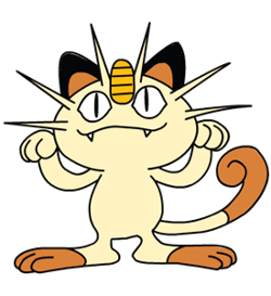 Chibi Miauw Pokemon