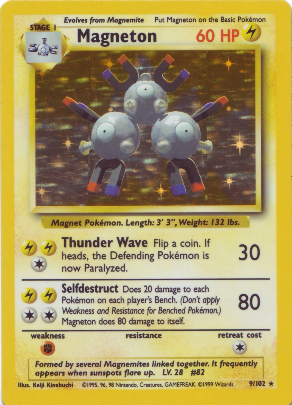 Magneton (Base Set 9) | Nederlandse Pokémon Wiki | Fandom