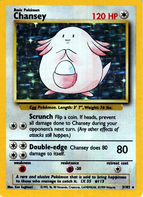 Chansey (Base Set) | Pokémon Wiki | Fandom