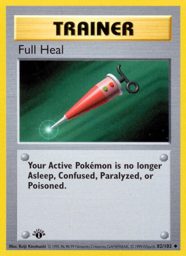 Full Heal (Base Set) | Pokémon Wiki | Fandom