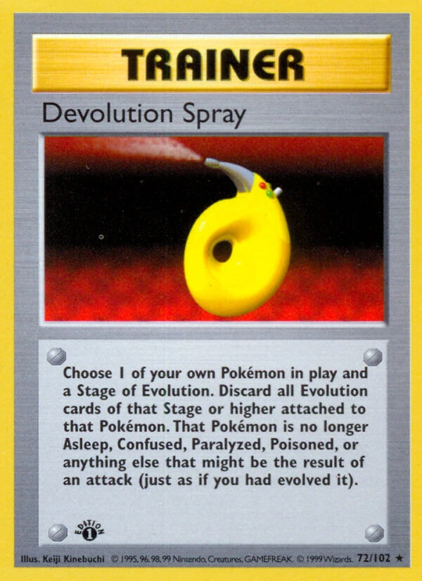 Devolution Spray (Base Set) | Pokémon Wiki | Fandom