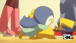 Pikachu And Piplup Crying