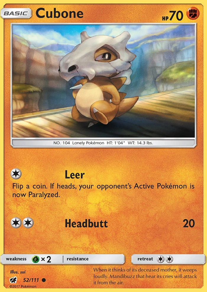 Cubone (Crimson Invasion) | Pokémon Wiki | Fandom