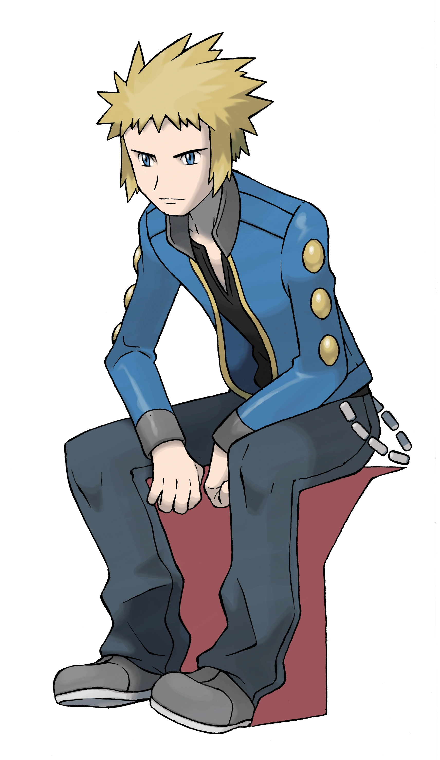 Pokemon Volkner Sprite