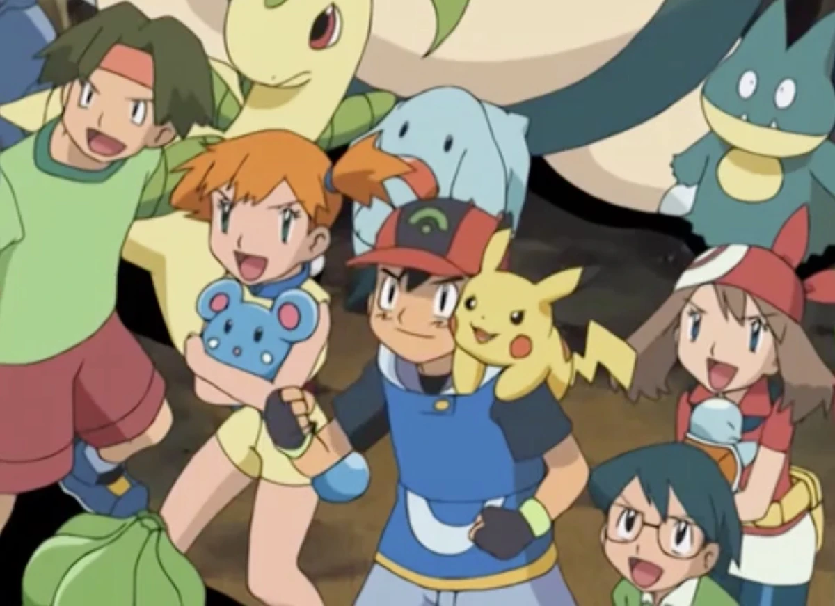 Pokemon Characters Ash And Friends