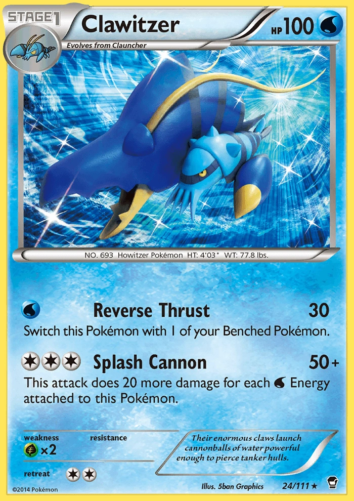 Clawitzer (Furious Fists) | Pokémon Wiki | Fandom