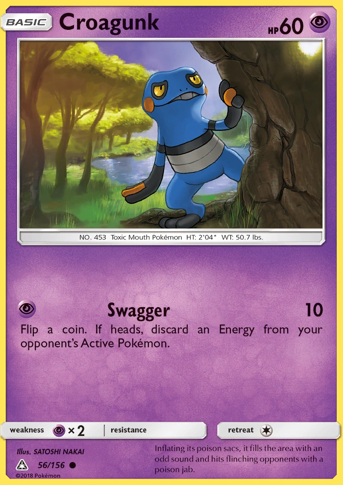 Croagunk (Ultra Prism) | Pokémon Wiki | Fandom