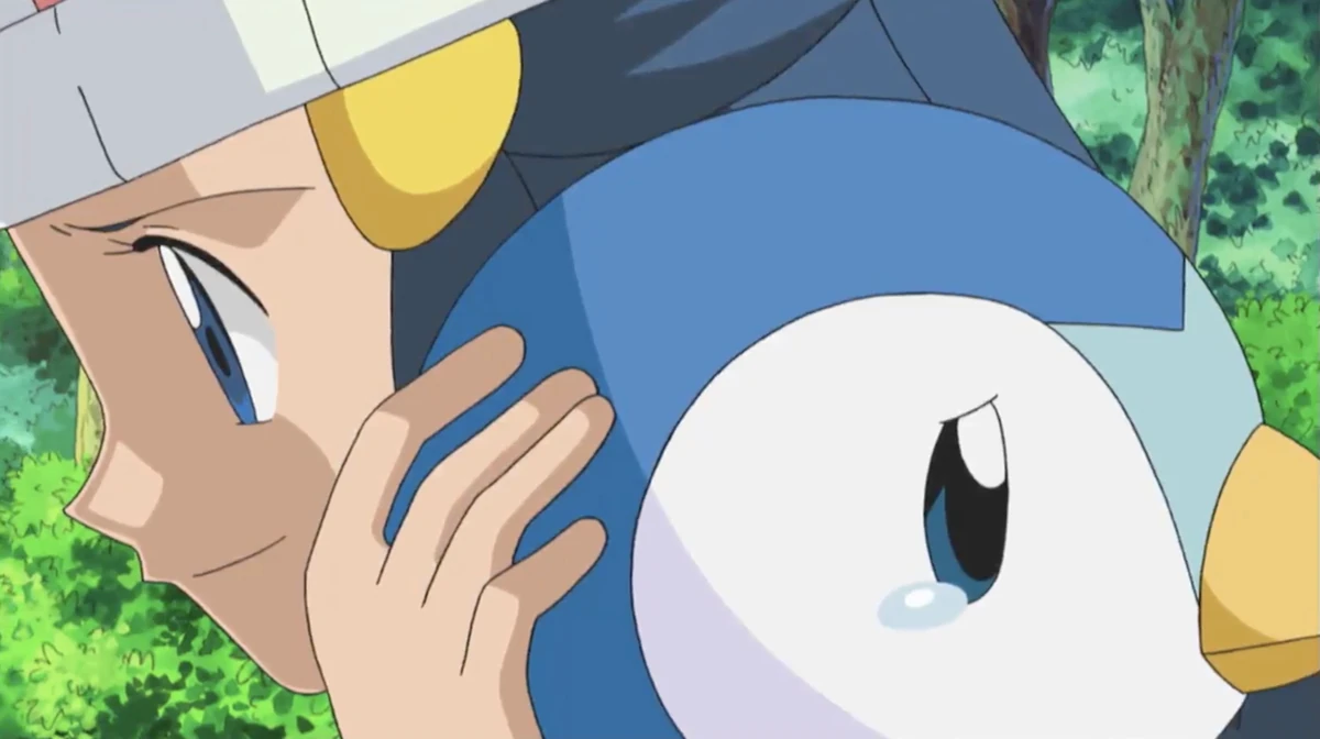 Pikachu And Piplup Crying