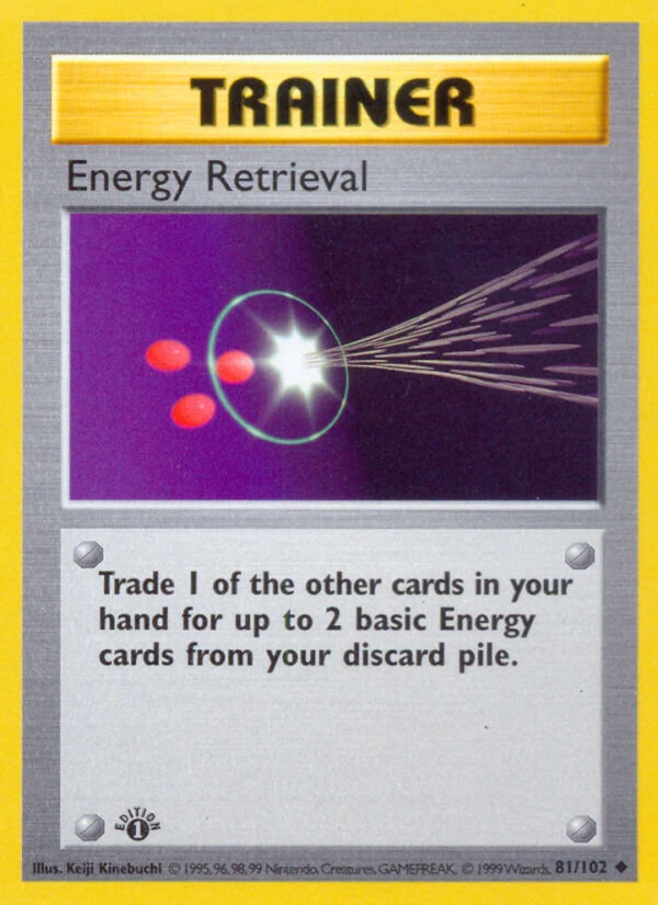 Energy Retrieval (Base Set) | Pokémon Wiki | Fandom
