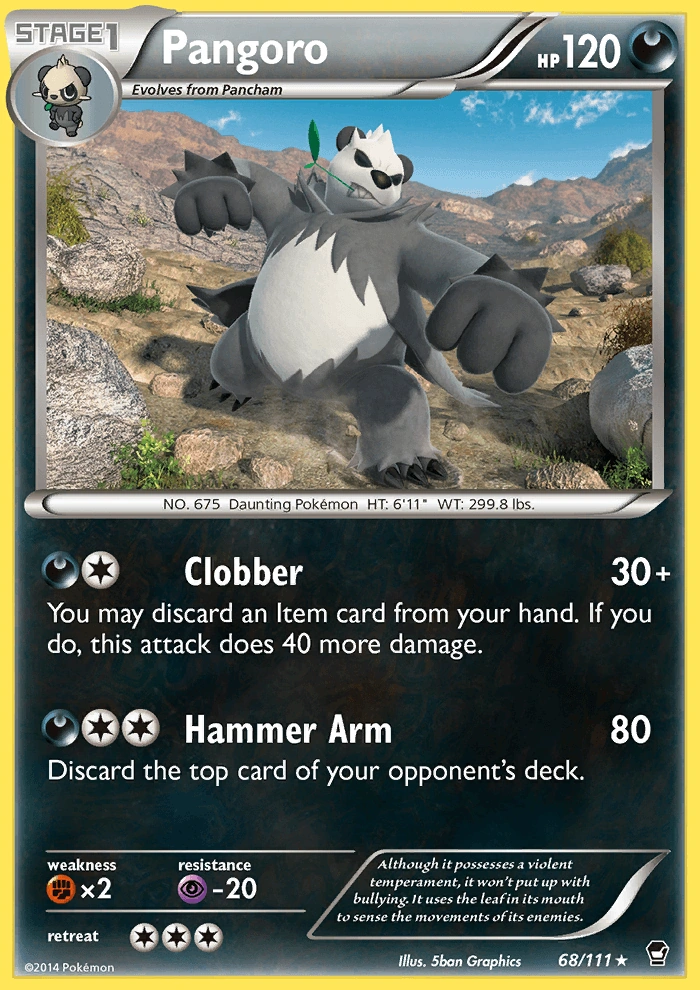 Pangoro (Furious Fists) | Pokémon Wiki | Fandom
