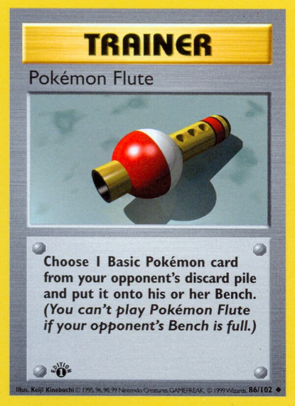 Pokémon Flute (Base Set) | Pokémon Wiki | Fandom