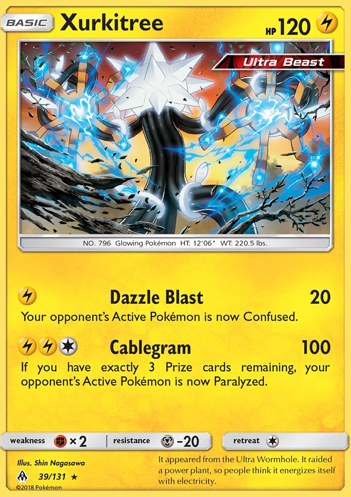 Xurkitree (Forbidden Light) | Pokémon Wiki | Fandom