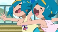 Harper and Sarah (anime) | Pokémon Wiki | Fandom