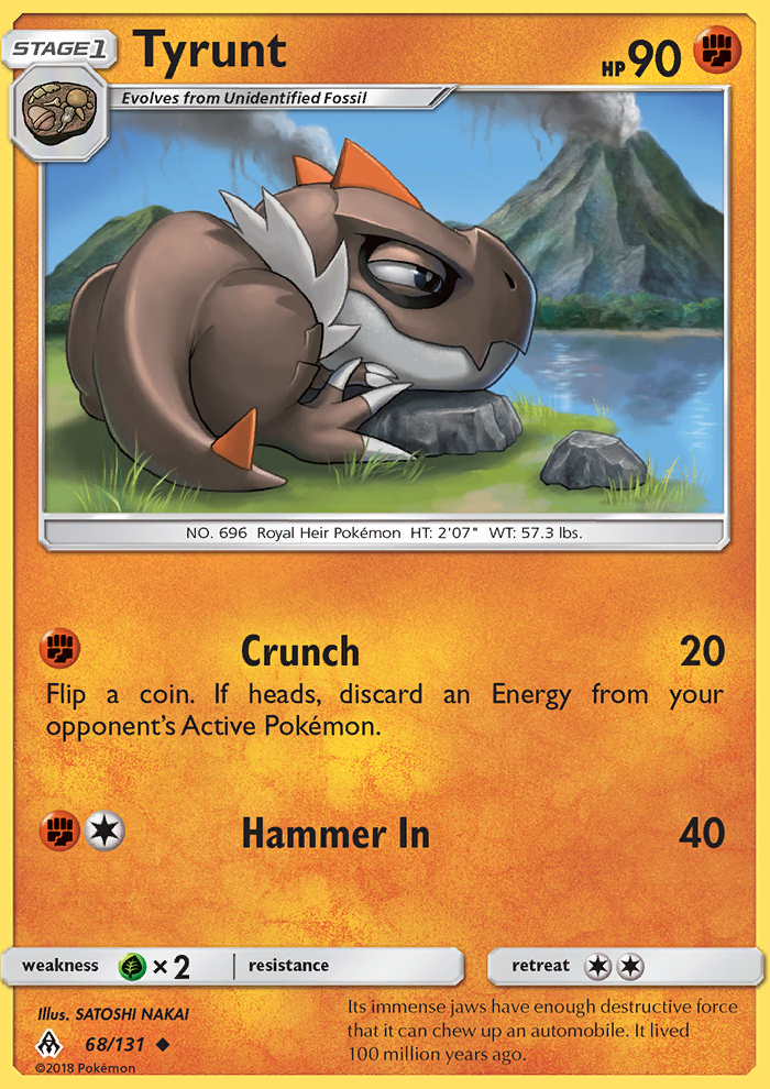 Tyrunt (Forbidden Light) | Pokémon Wiki | Fandom