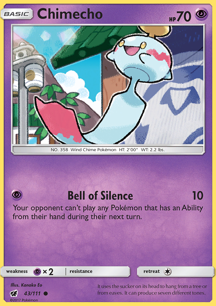 Chimecho Crimson Invasion Pokémon Wiki Fandom