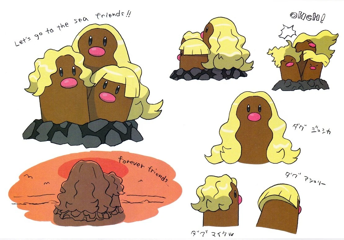 Pokemon Dugtrio Evolution