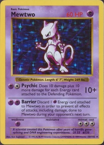 Mewtwo (Base Set) | Pokémon Wiki | Fandom