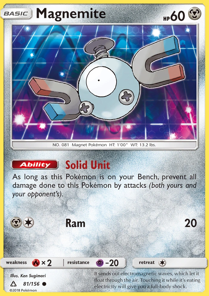 Magnemite (Ultra Prism 81) | Pokémon Wiki | Fandom