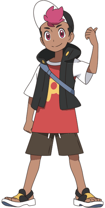 Dark Skinned Pokemon Trainer