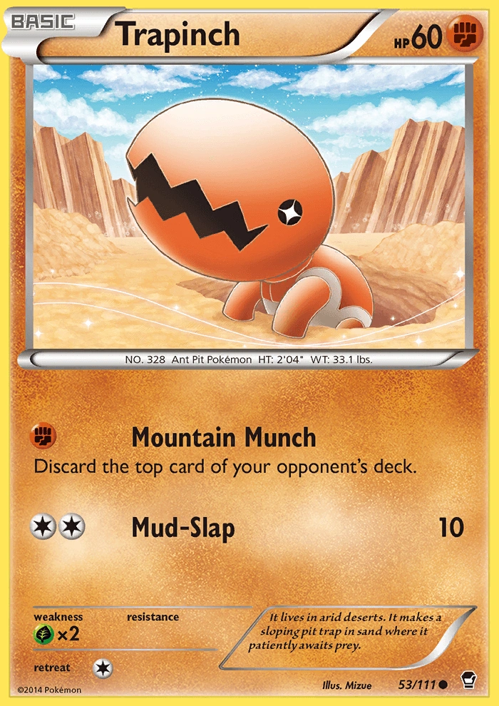 Trapinch (Furious Fists) | Pokémon Wiki | Fandom