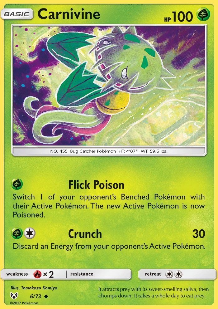 Carnivine (Shining Legends) | Pokémon Wiki | Fandom