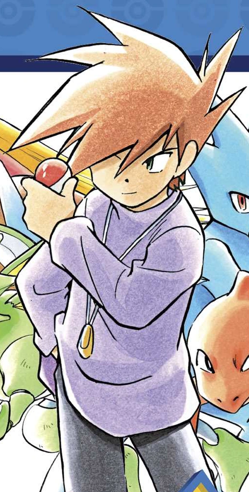 Pokemon Trainer Green Manga