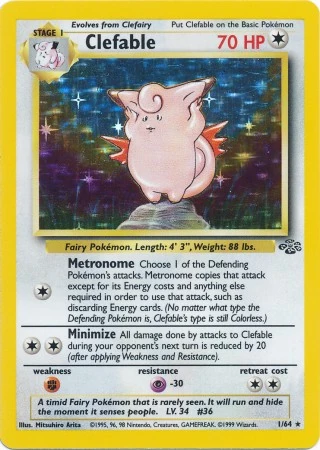 Clefable (Jungle, 1) | Pokémon Wiki | Fandom