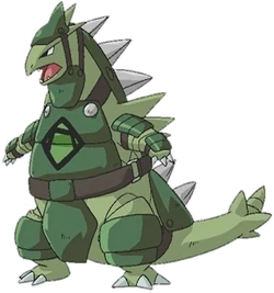Pokemon Mecha Tyranitar