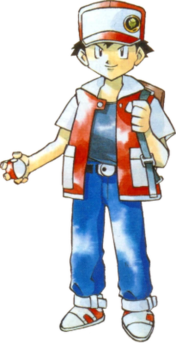 Pokemon Trainer Red Art