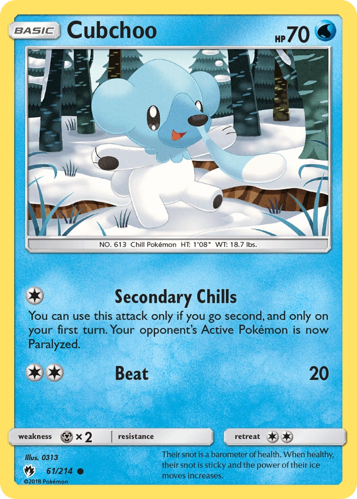 Cubchoo (Lost Thunder) | Pokémon Wiki | Fandom