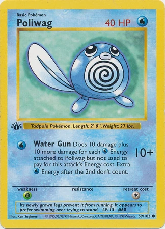 Poliwag (Base Set) | Pokémon Wiki | Fandom