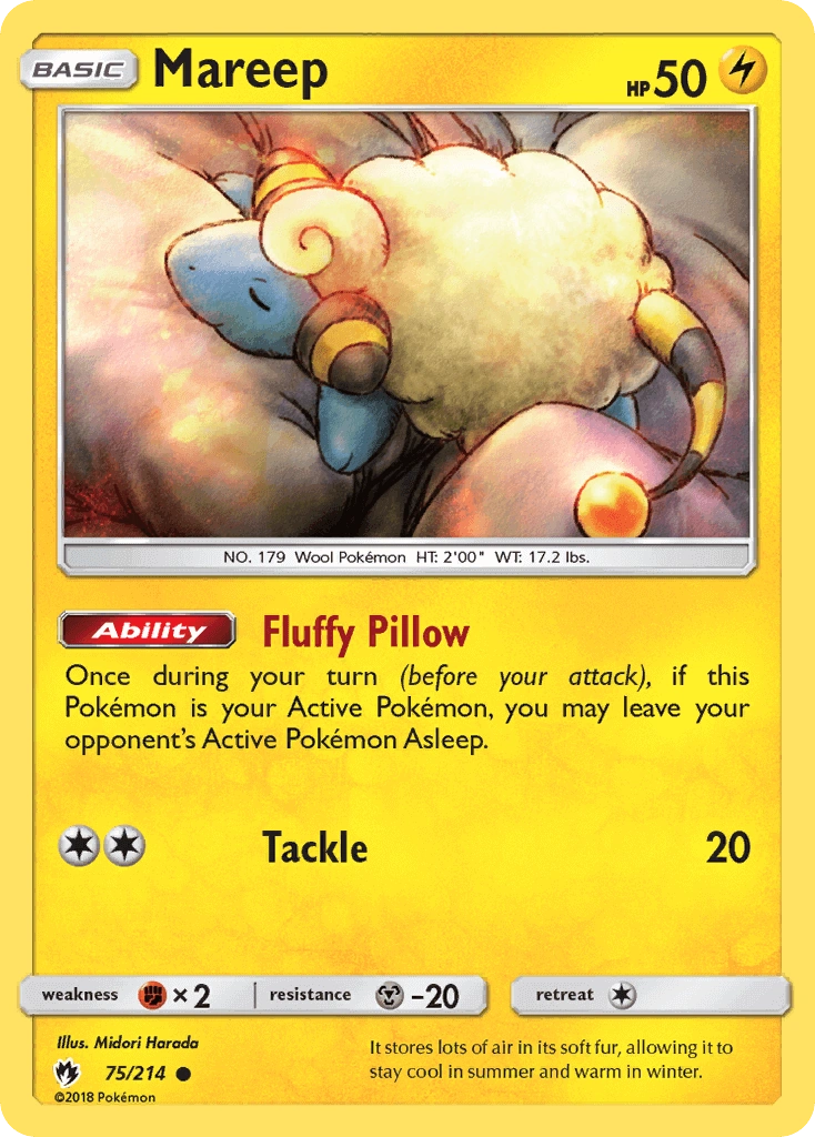Mareep (Lost Thunder 75) | Pokémon Wiki | Fandom
