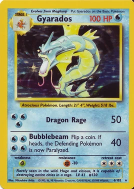 Gyarados (Base Set) | Pokémon Wiki | Fandom