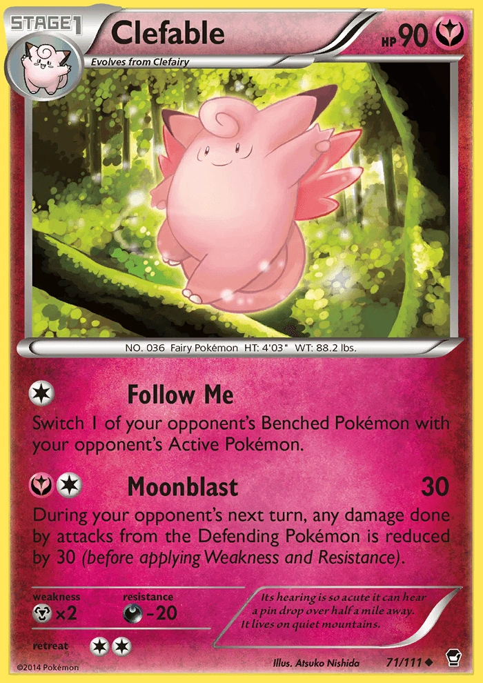 Clefable (Furious Fists) | Pokémon Wiki | Fandom