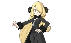 Campea Pokemon Cynthia Sprite Cynthia's Garcomp Special Illustration