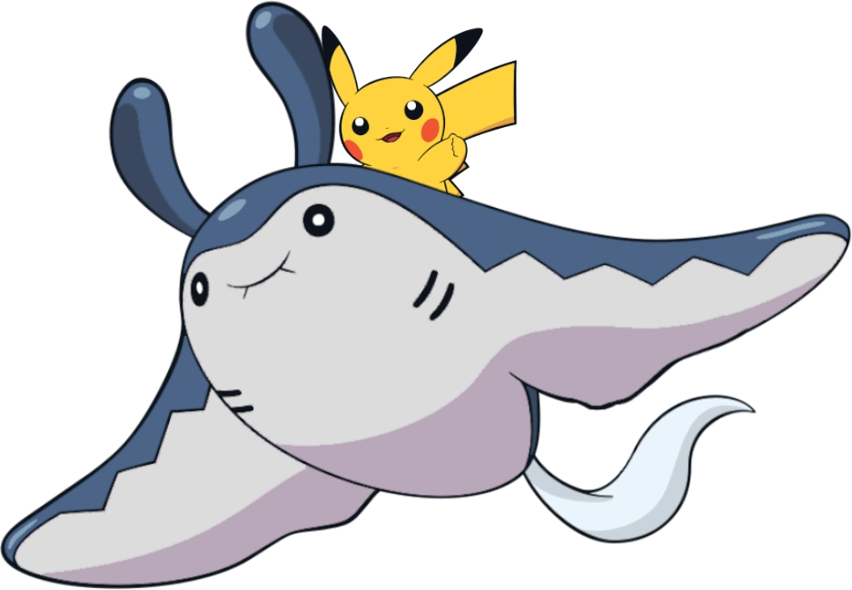 User blog:ColleenRiley-92/Pikachu riding on Mantine | Pokémon Wiki | Fandom
