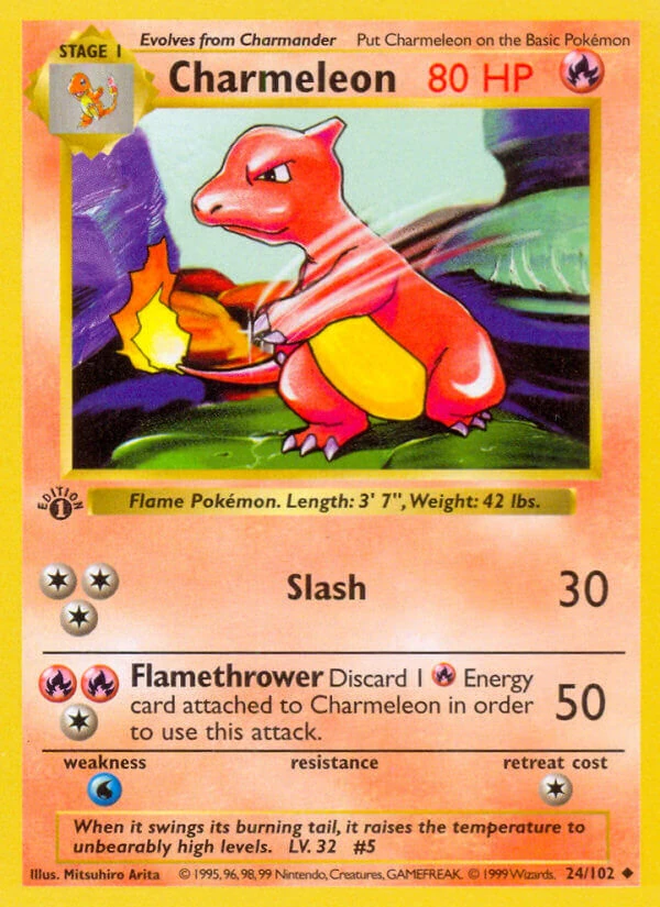 Charmeleon (Base Set) | Pokémon Wiki | Fandom