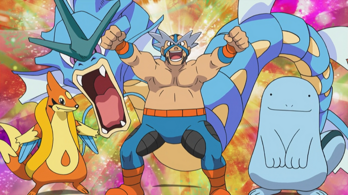 Crasher Wake (anime) | Pokémon Wiki | Fandom Crasher Wake (anime) | Pokémon Wiki | Fandom