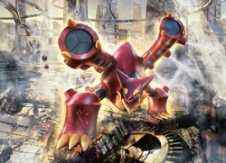Pokemon Volcanion Sprite