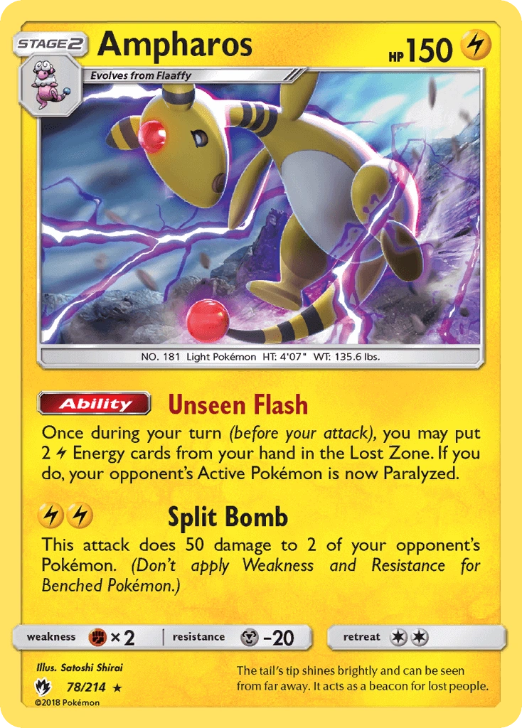 Ampharos (Lost Thunder) | Pokémon Wiki | Fandom