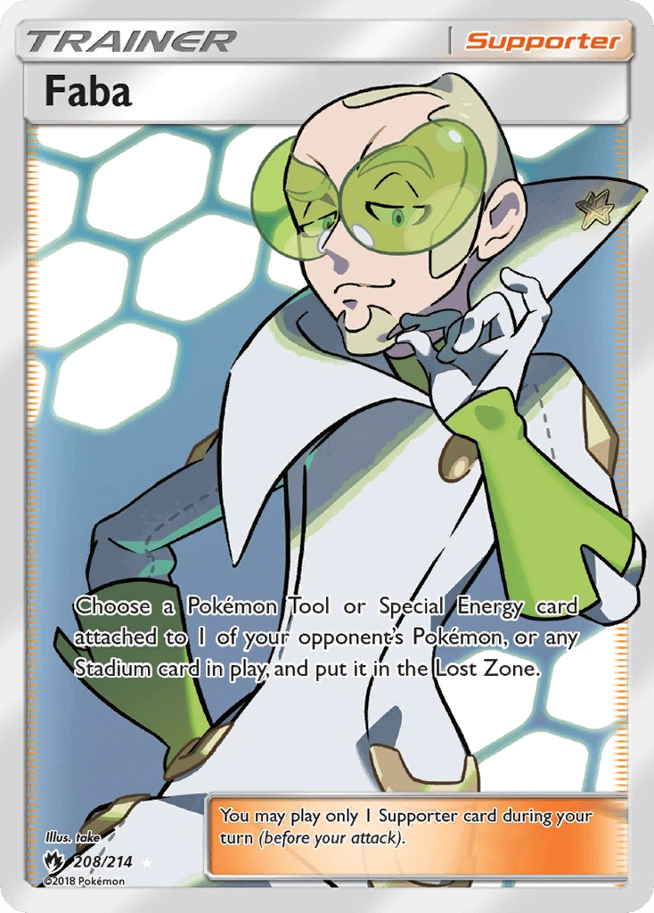 Faba (Lost Thunder) | Pokémon Wiki | Fandom